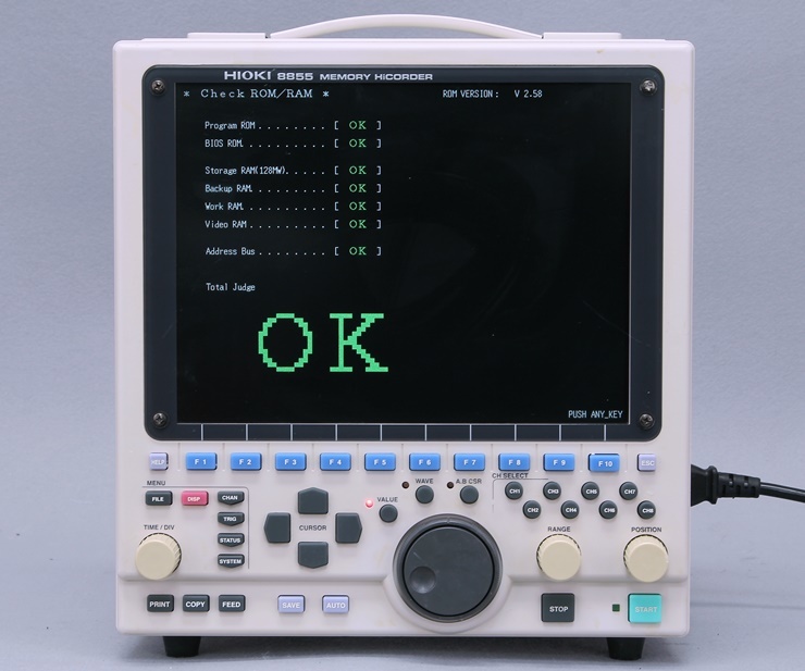 소리전자 - (가격인하) Hioki 8855 메모리 하이코더 /레코더(N59)