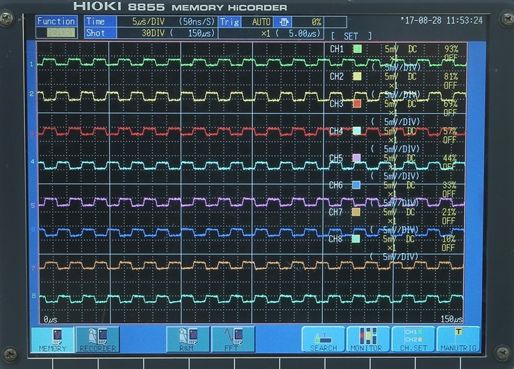 소리전자 - Hioki 8855 메모리 하이코더 /레코더(N52)