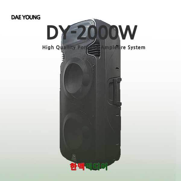 대영음향 DY-2000W 행사용보조스피커 패시브타입 - 한맥미디어