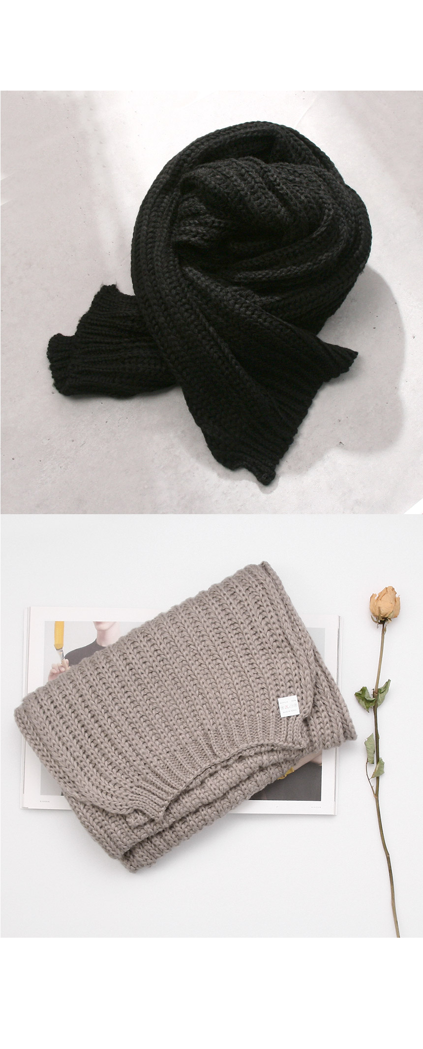 달콤노리 겨울 목도리 머플러