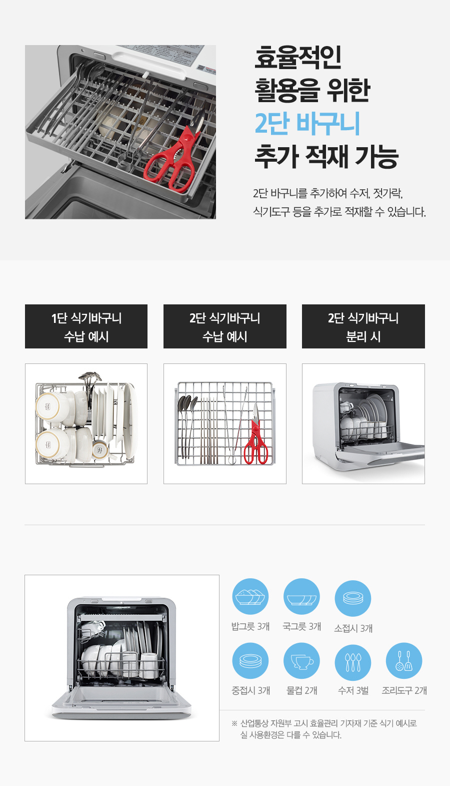 무설치 식기세척기 DWA-2800P : 컴퓨존