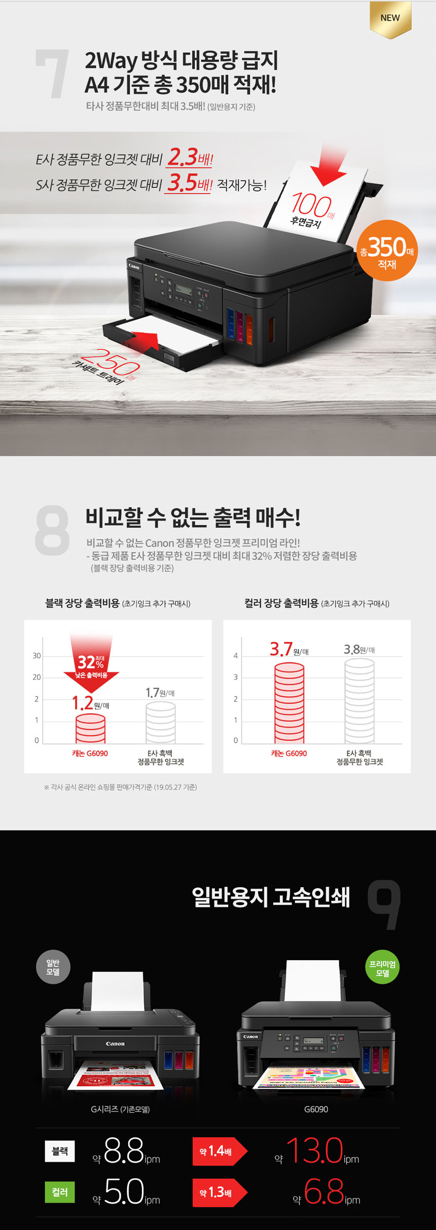 PIXMA G6090 정품무한잉크복합기 (잉크포함) : 컴퓨존