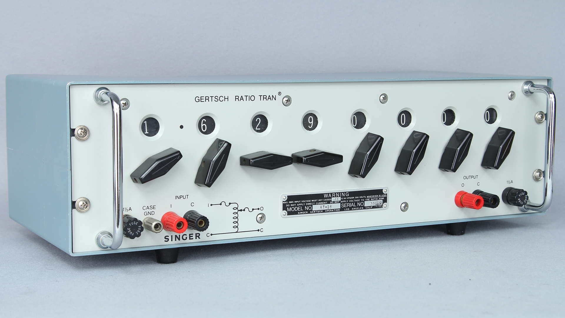 Gertsch RT-18 비율 트랜스/AC 전압 분배기 (N32) - 계측기-장터 - 소리전자