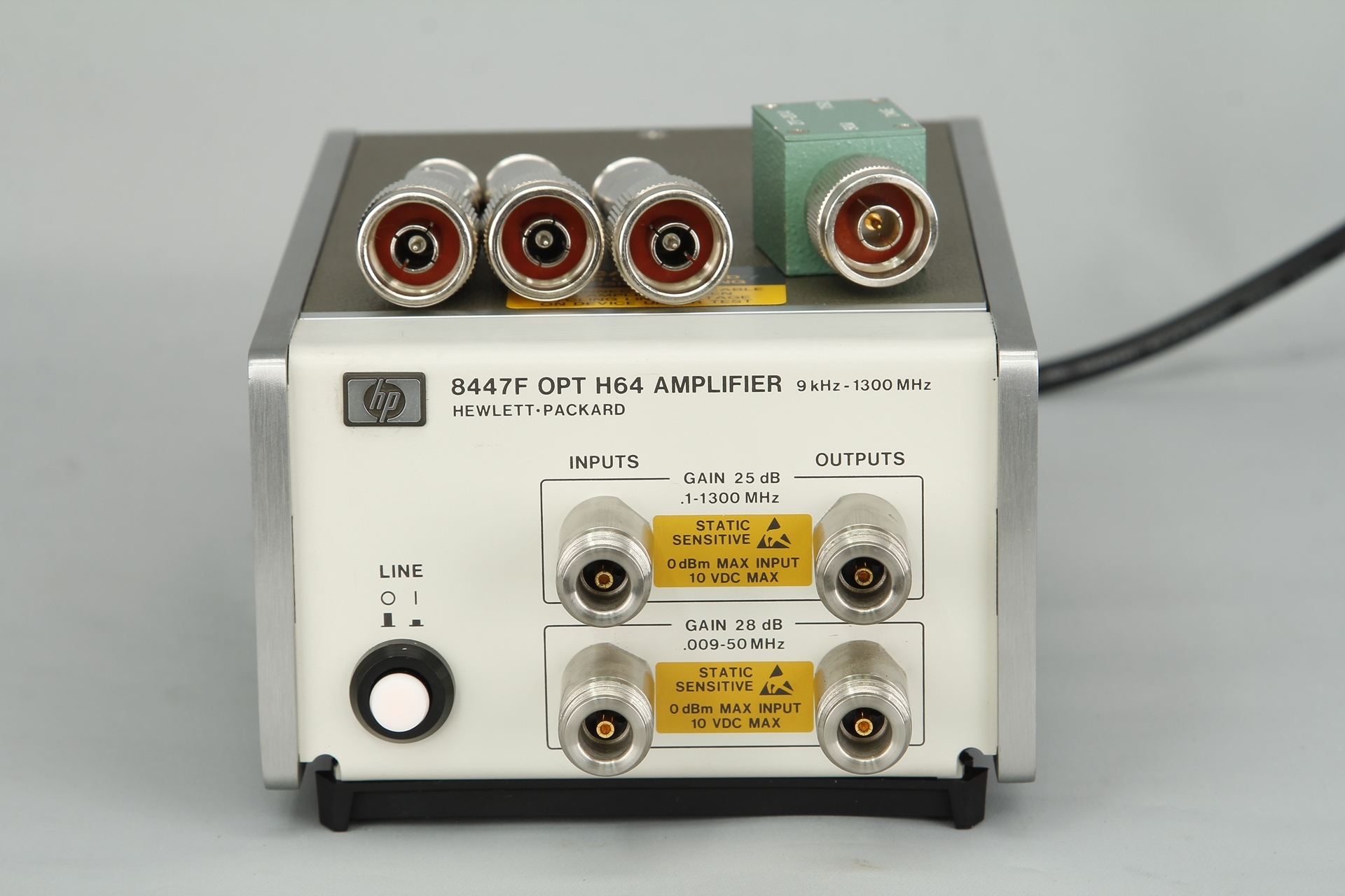 소리전자 - (판매완료) HP 8447F H64 RF 증폭기 9 KHz to 1300 MHz (N51)