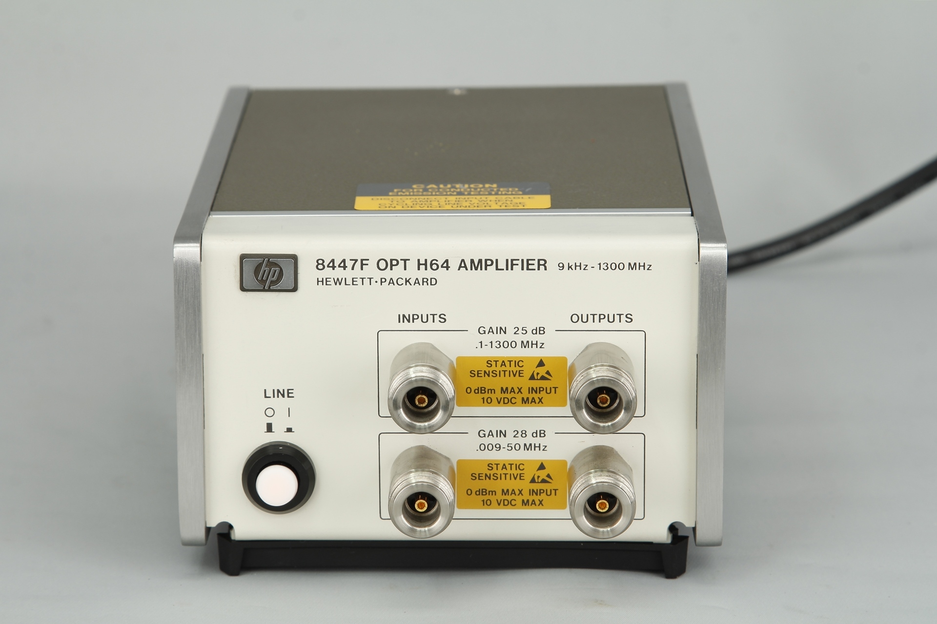 소리전자 - (판매완료) HP 8447F H64 RF 증폭기 9 KHz to 1300 MHz (N51)