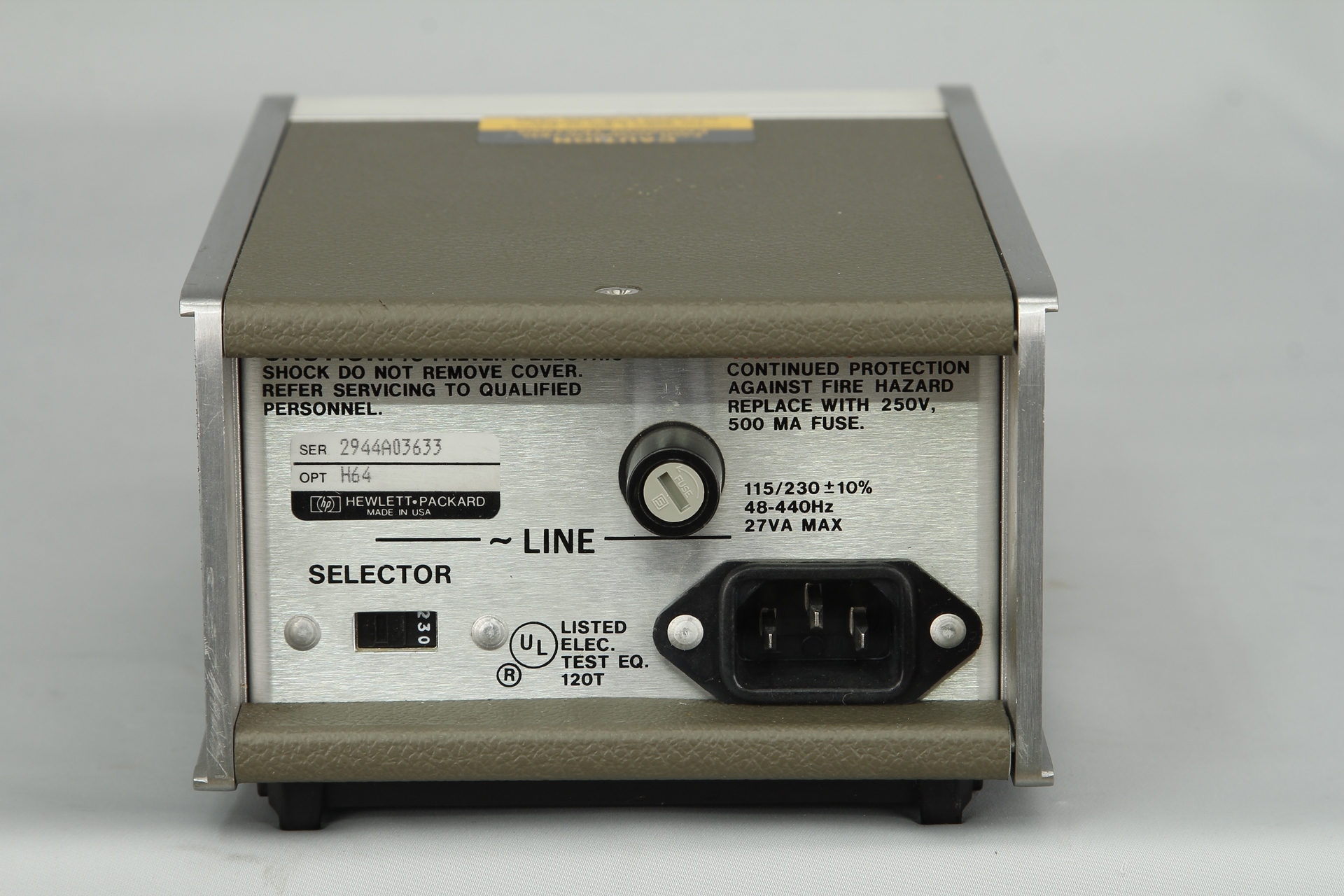 소리전자 - (판매완료) HP 8447F H64 RF 증폭기 9 KHz to 1300 MHz (N51)