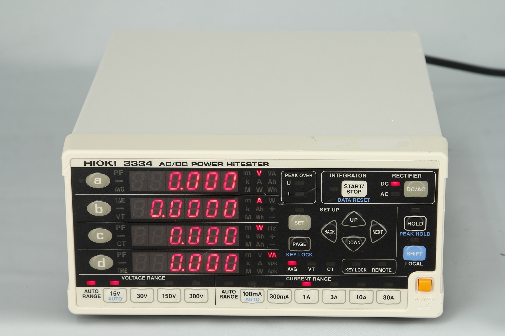 소리전자 - Hioki 3334 AC/DC 파워 하이테스터 (N82)