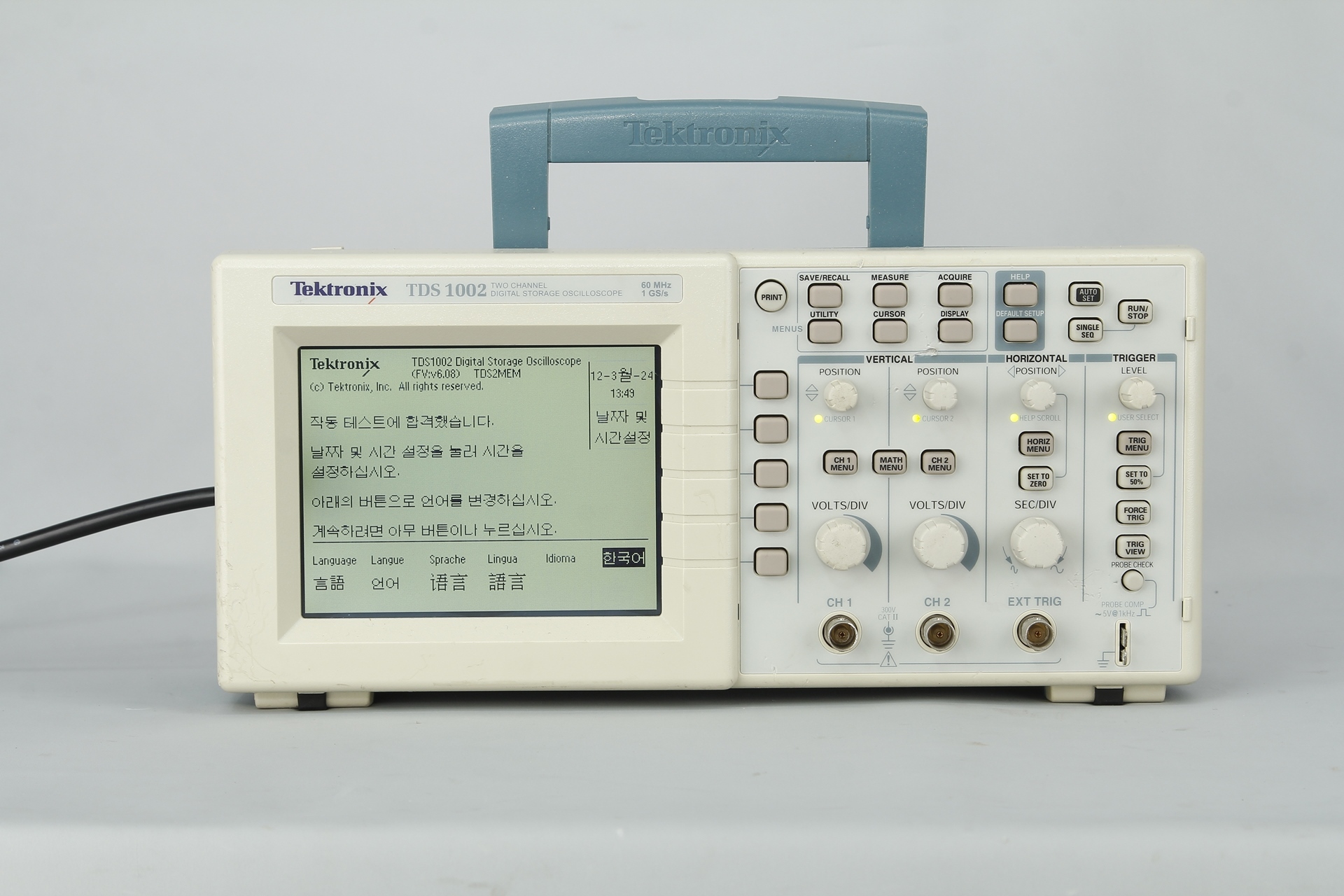 소리전자 - Tektronix TDS1002 60MHz 디지털 오실로스코프 (N97) 특가판매