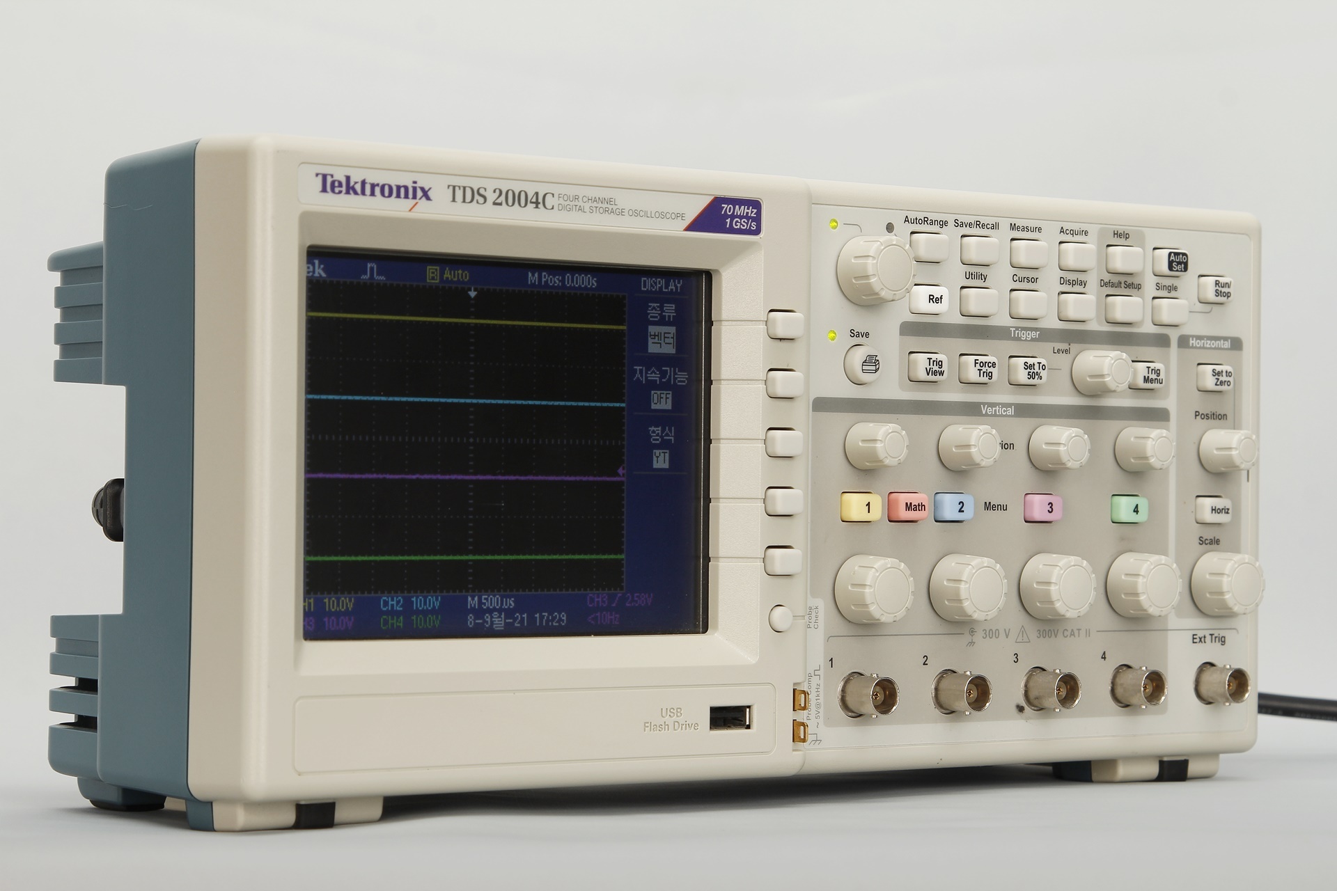소리전자 - Tektronix TDS2004C 디지털 스토리지 오실로스코프 (N82)