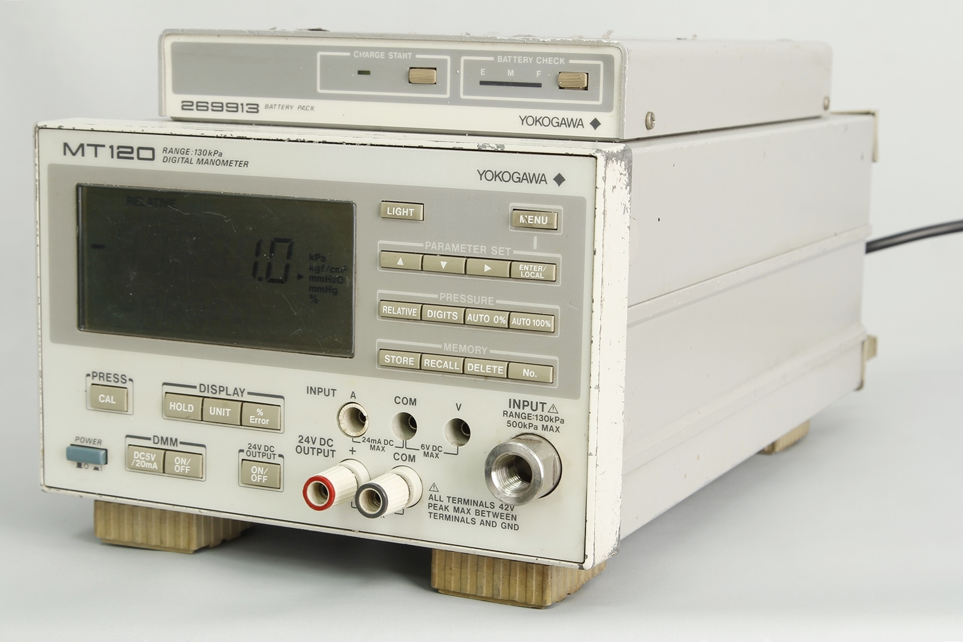 소리전자 - Yokogawa MT120 디지털 압력계 130Kpa (N01)