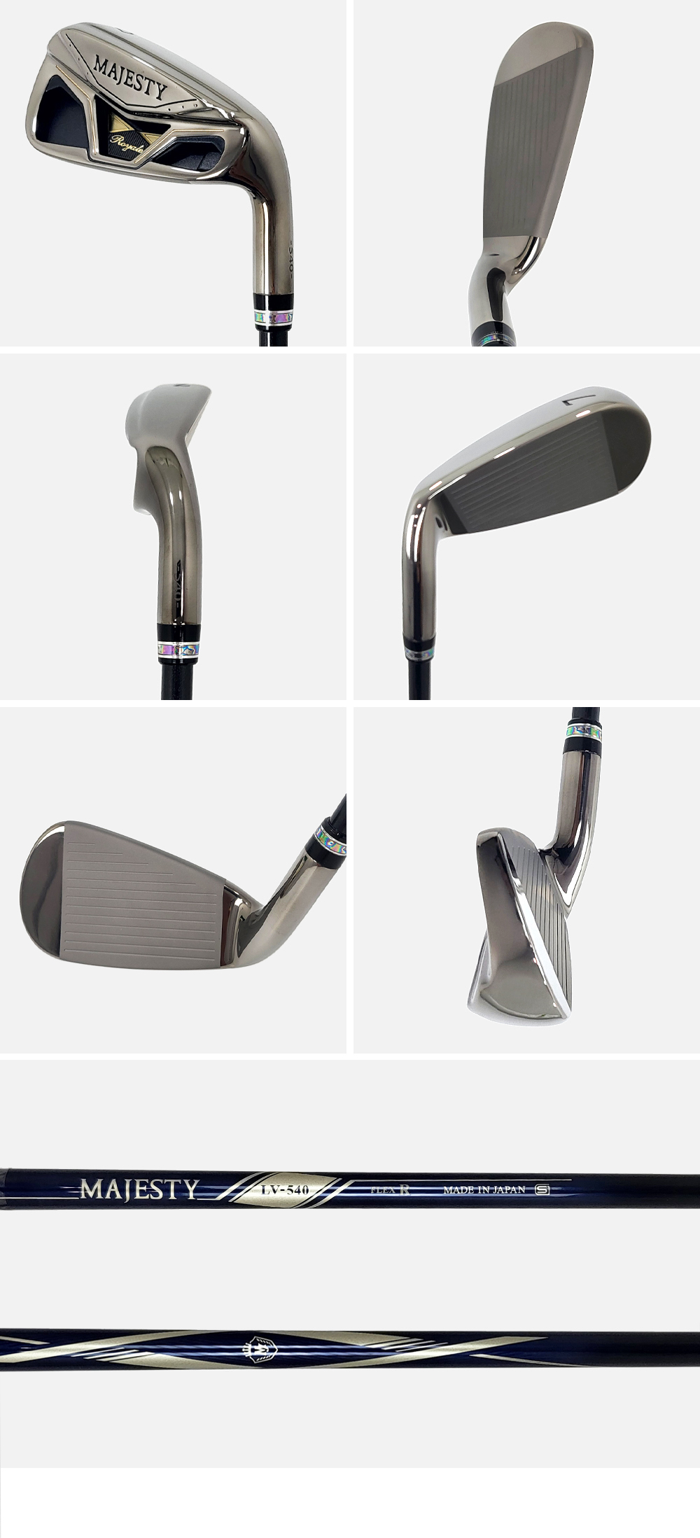마제스티 로얄 남성용 카본 LV540 아이언 9개 세트 - 현대Hmall