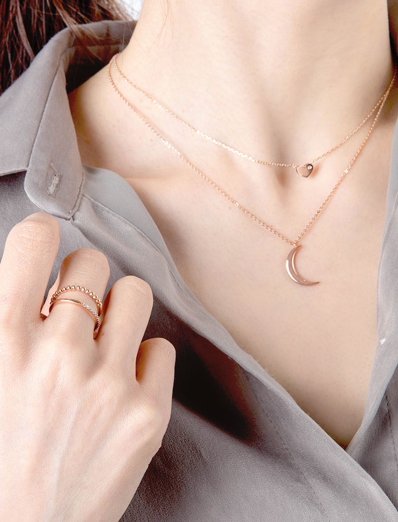 D102 패션 14K, 18K 러빙하트 목걸이