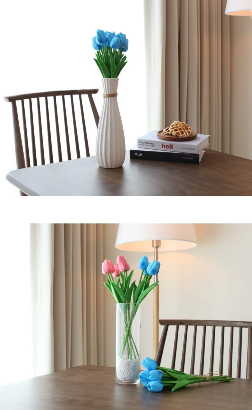 망고튤립조화 10송이 5colors