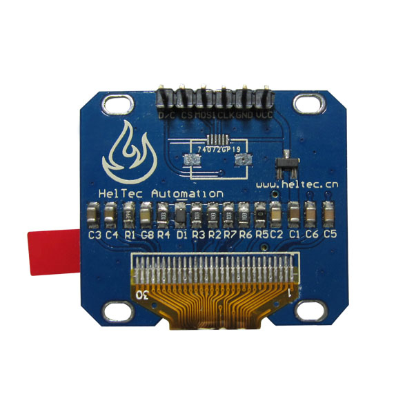 아두이노 OLED 1.3인치 128X64 SPI 6핀 A38