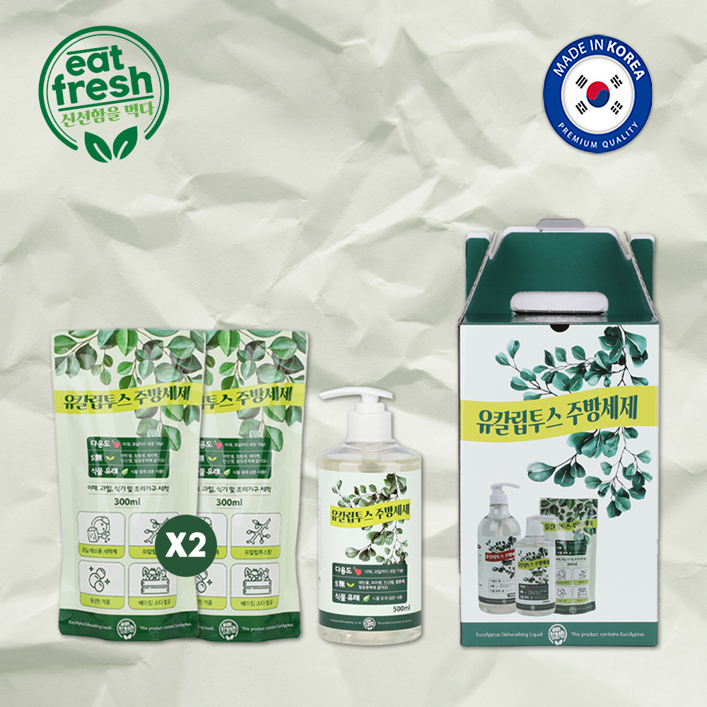 [잇프레시] 유칼립투스 주방세제 기본세트 - KN541샵