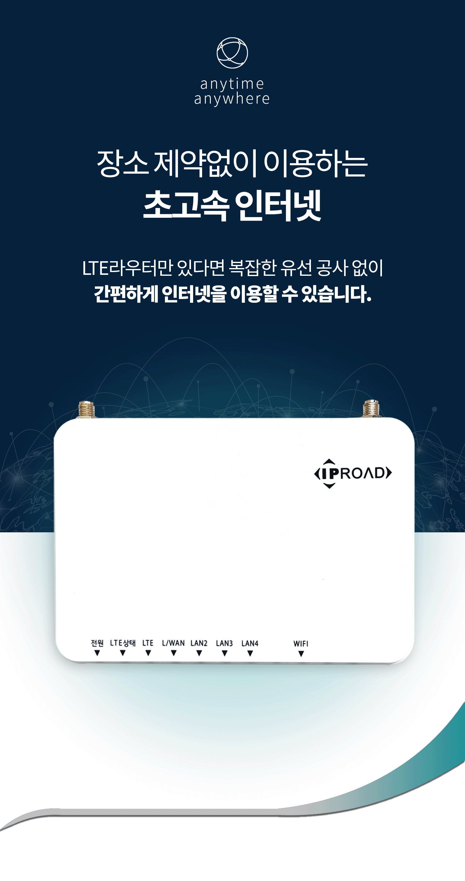 LTE 설치형 라우터 IPR-400