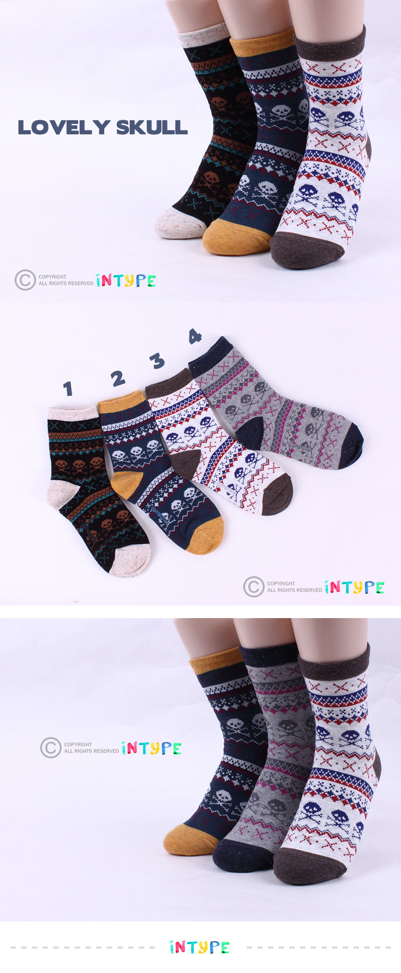 0Free gift Event [5+1 / 10+2 / 20+4 ] Korean Best selling socks updated ...
