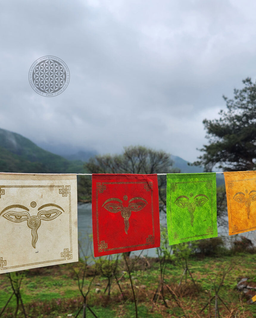 가네샤 룽따 록타 페이퍼 가랜드 룽타 lungta 티베트 깃발 캠핑 소품 에스닉 데코 boho, 가네샤 룽따 록타 페이퍼 가랜드 ...