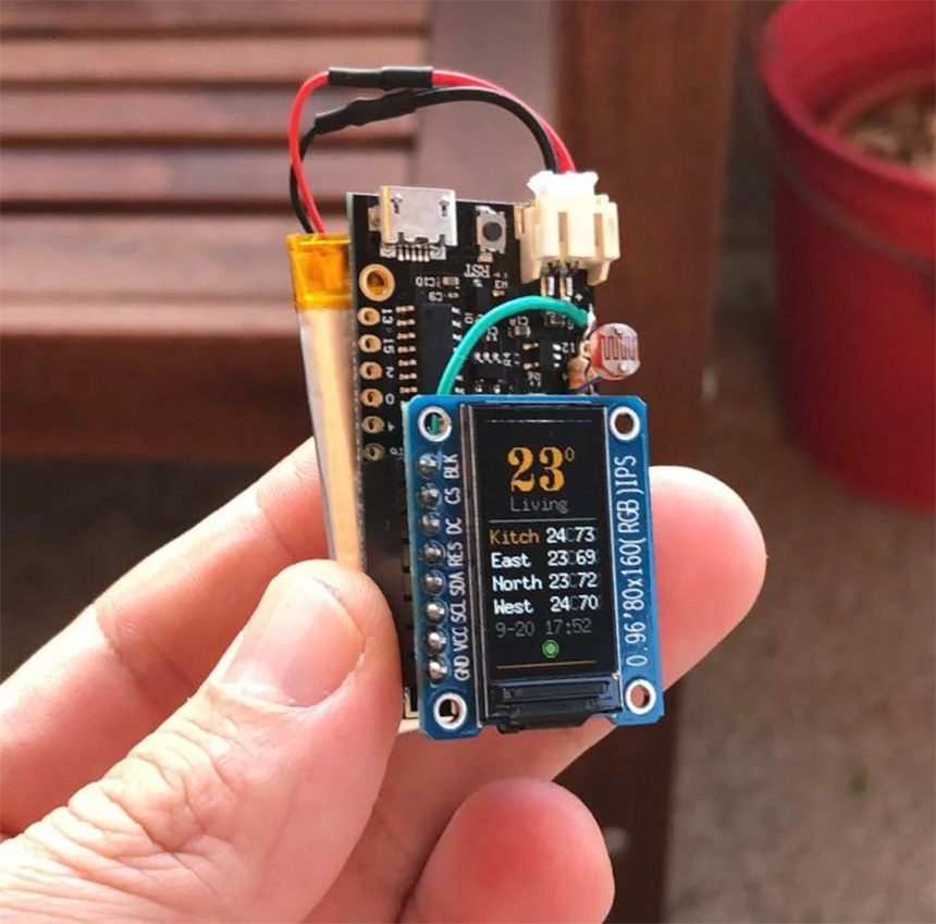 CCN ESP32 LOLIN32 WeMos WIFI 블루투스 개발보드 배터리I/F & 충전기능 - 싸이피아