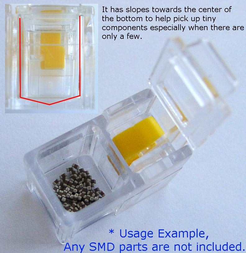 SMD resistor capacitor component storage box case 40pcs | eBay