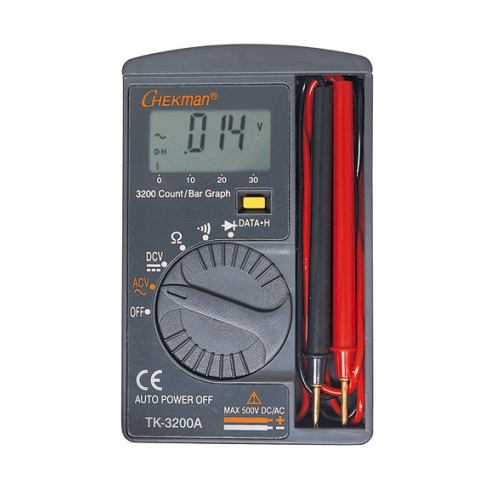 멀티미터CHEKMAN TK-3200AKOLAS 교정 성적서 발급수수료 [ 제품미포함 ] - 한국교정계측기