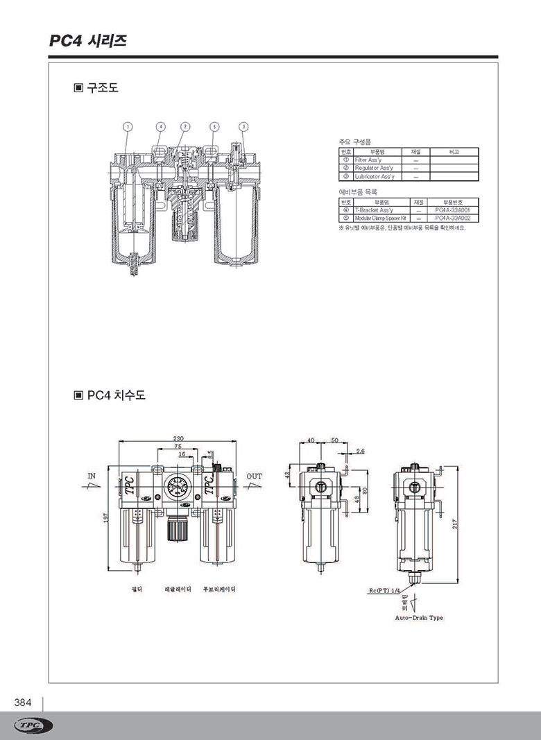 TPC메카트로닉스 PC4-04G