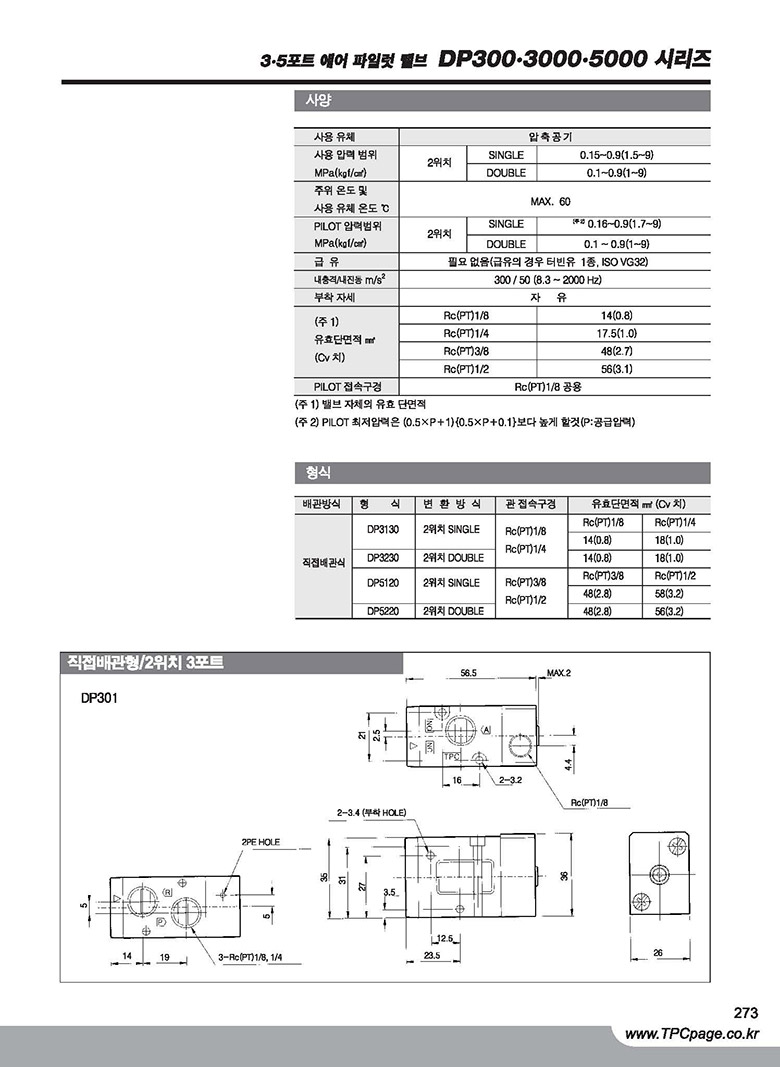 TPC메카트로닉스 DP3230-02 (DP3000)