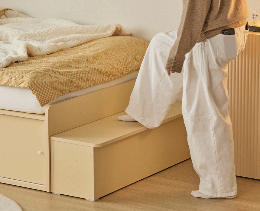 침대프레임 > 로이 베이직 A타입 E0등급 호텔 LED 빅수납 침대프레임 3size 3colors | 오늘의집 쇼핑