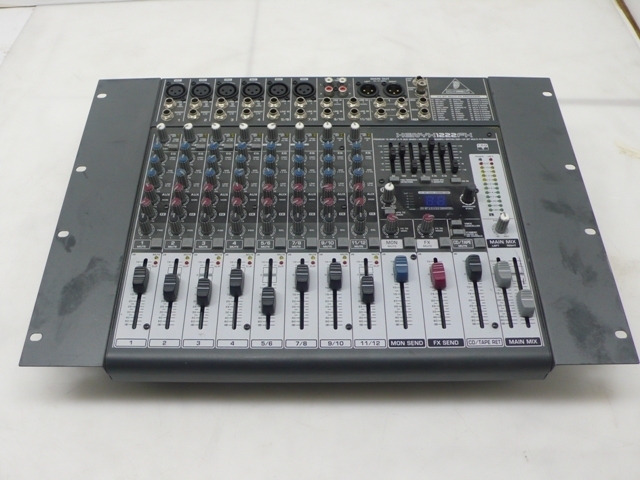 [[중고] 베링거 XENYX 1222FX/ 오디오 믹서/ 아날로그 믹서 / 12채널]