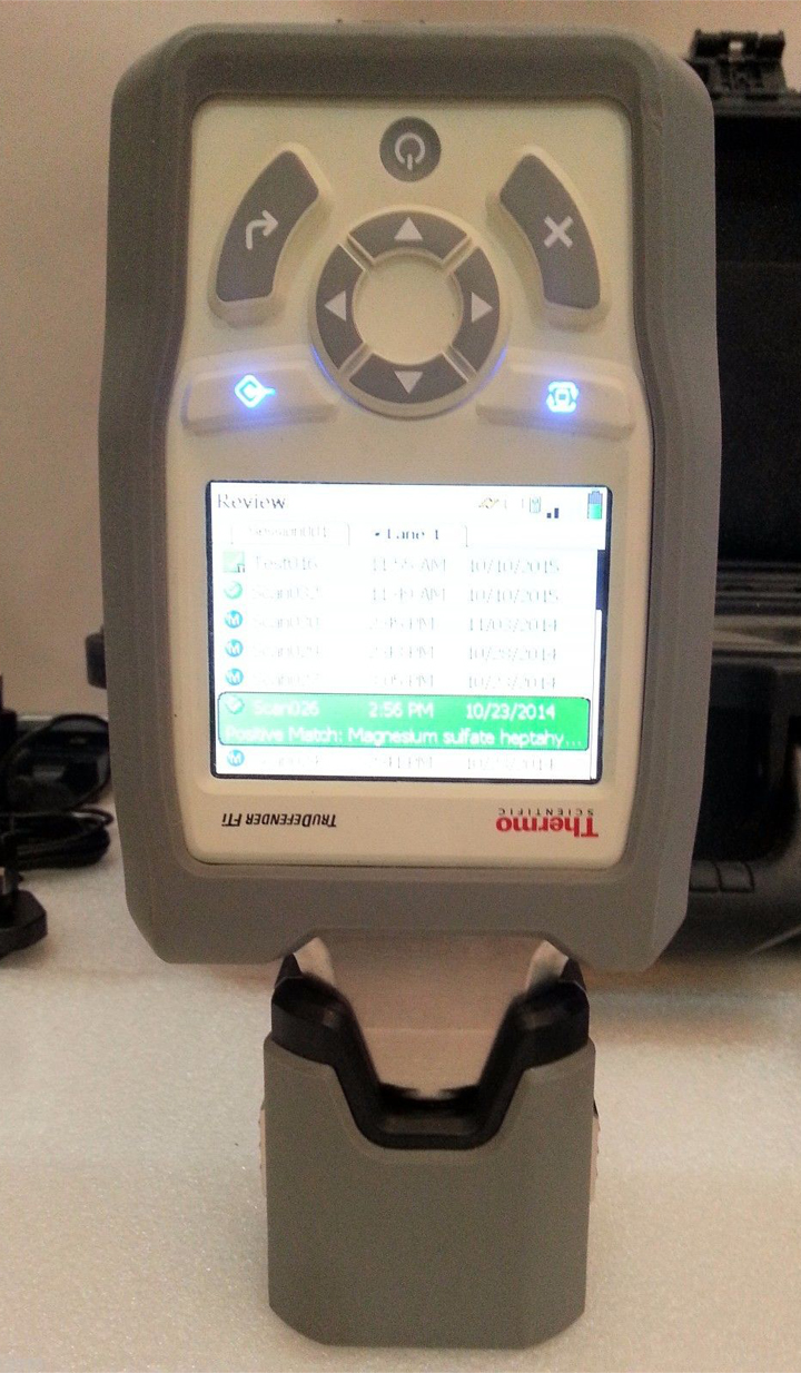 TruDefender FTi Handheld FTIR Chemical Identification HAZMAT ID | eBay