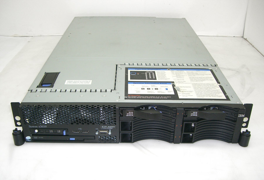 [[중고] IBM System x3650 (7979) 2.0GHz 쿼드코어 2ea 4GB 146GB 2ea]