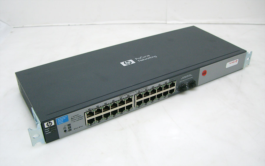 [[중고] HP ProCurve 1810G-24 Switch J9450A 10/100/1000Mbps 기가비트 스위칭 허브]