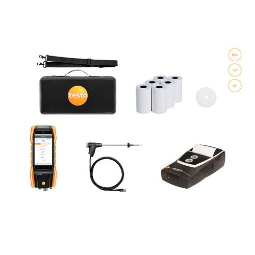 testo 300520563 3002스마트 연소가스 분석기프린터 NOX 세트 - 더랩코리아