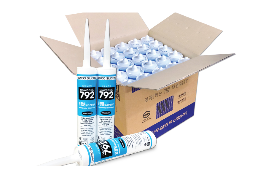 G마켓 - 다우실792(25EA) 백색 박스단위 외장용 실리콘 외부용